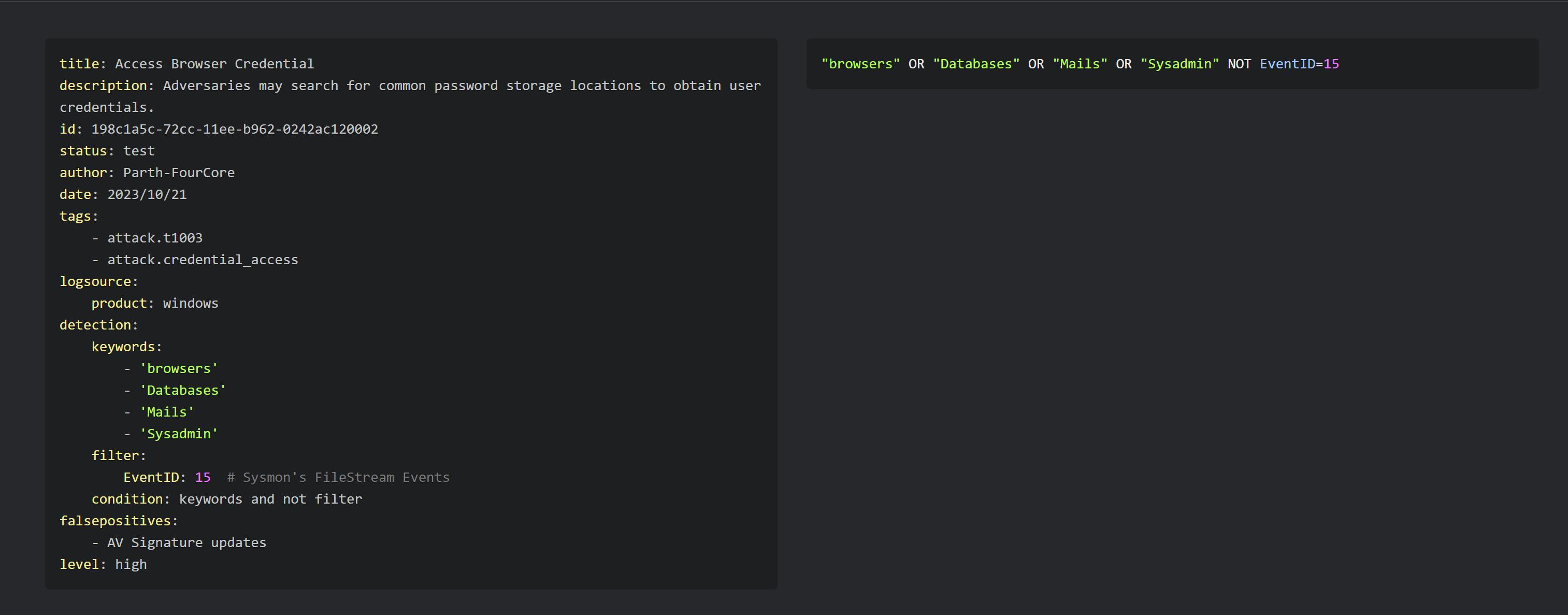 Threat Hunting: Detecting Browser Credential Stealing [T1555.003]
